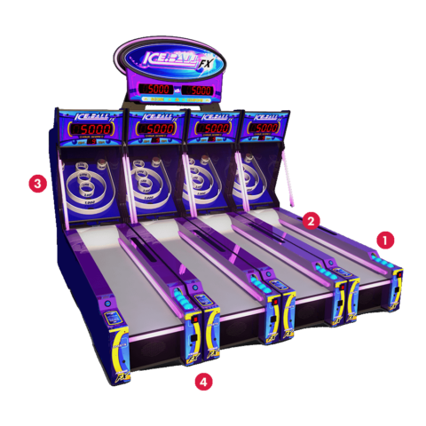 ICE Ball FX Alley Roller OEM Parts, Service & Game Manuals