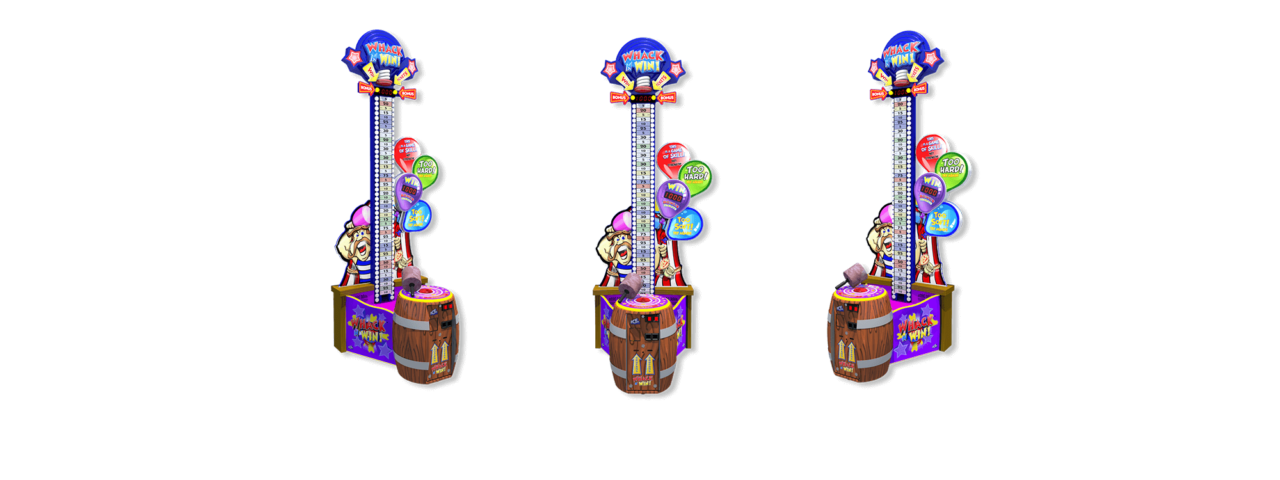 Whack 'N Win 9' & 11' Arcade Game OEM Parts, Service & Game Manuals