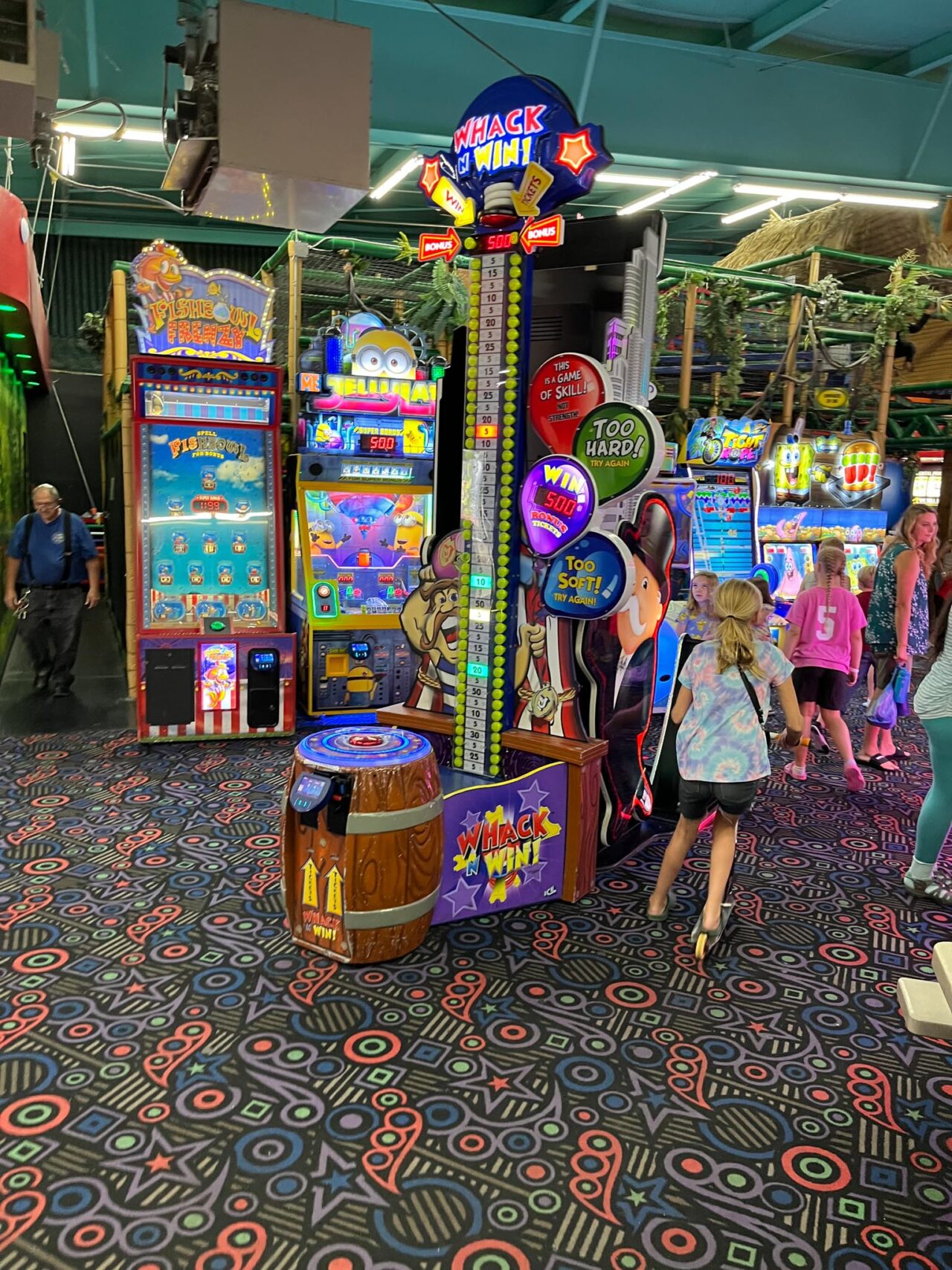 Whack 'N Win 9' & 11' Arcade Game OEM Parts, Service & Game Manuals