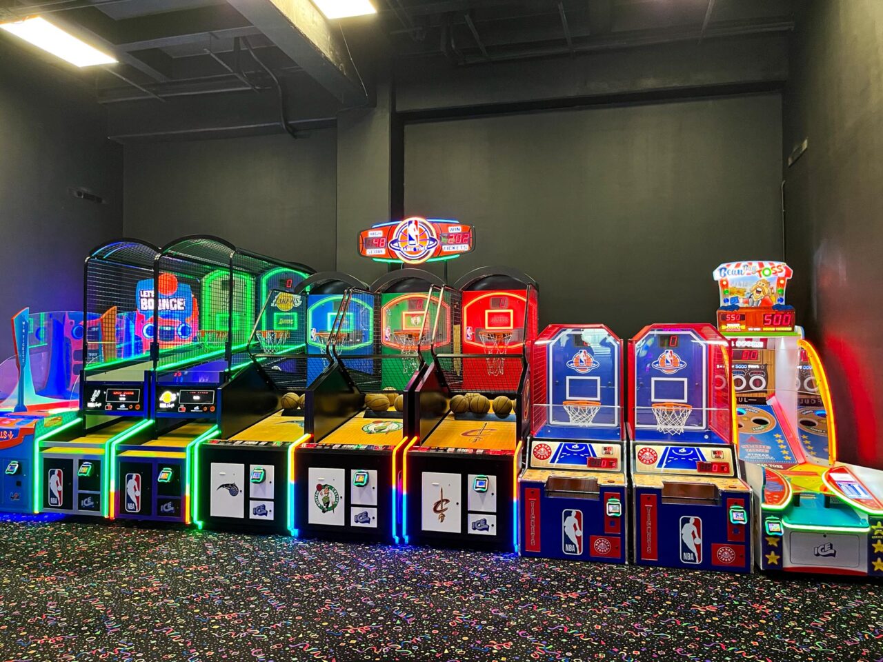 NBA Gametime Basketball Arcade Game OEM Parts, Service & Game Manuals