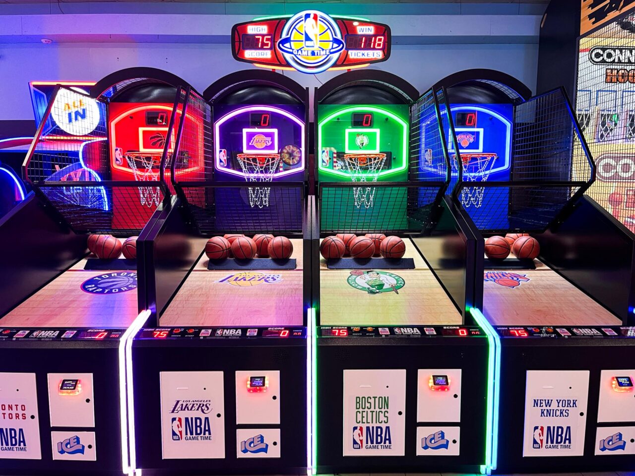 NBA Gametime Basketball Arcade Game OEM Parts, Service & Game Manuals