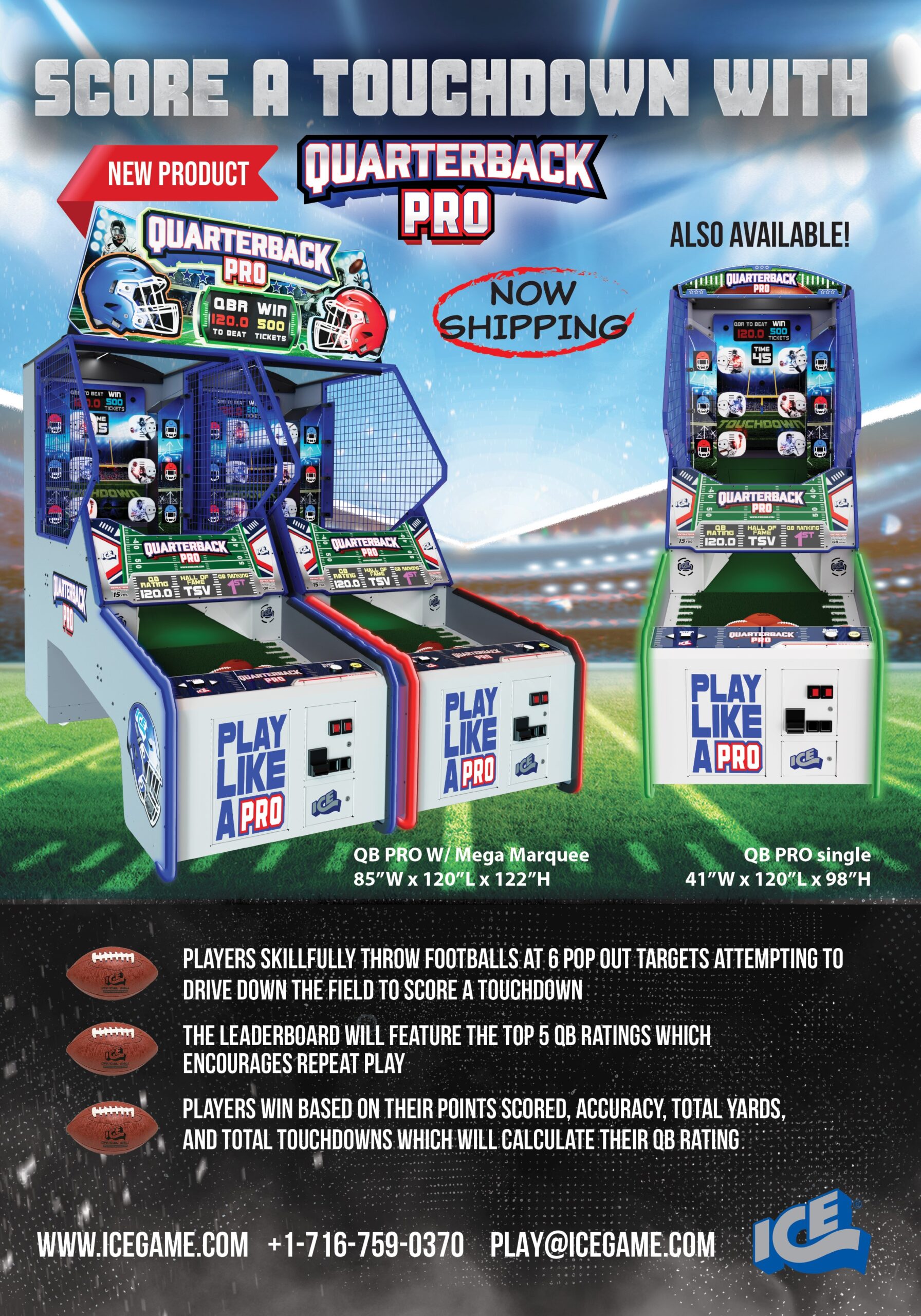 QB Pro March New Games - ICE: Innovative Concepts in Entertainment