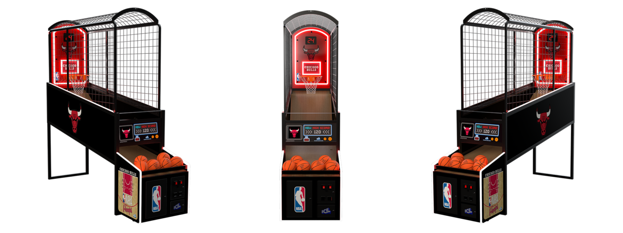 NBA Hoops Basketball Arcade Game OEM Parts, Service & Game Manuals