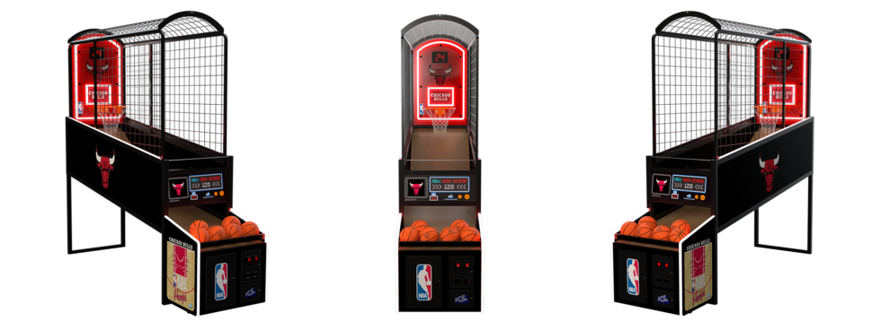 NBA Hoops Basketball Arcade Game OEM Parts, Service & Game Manuals